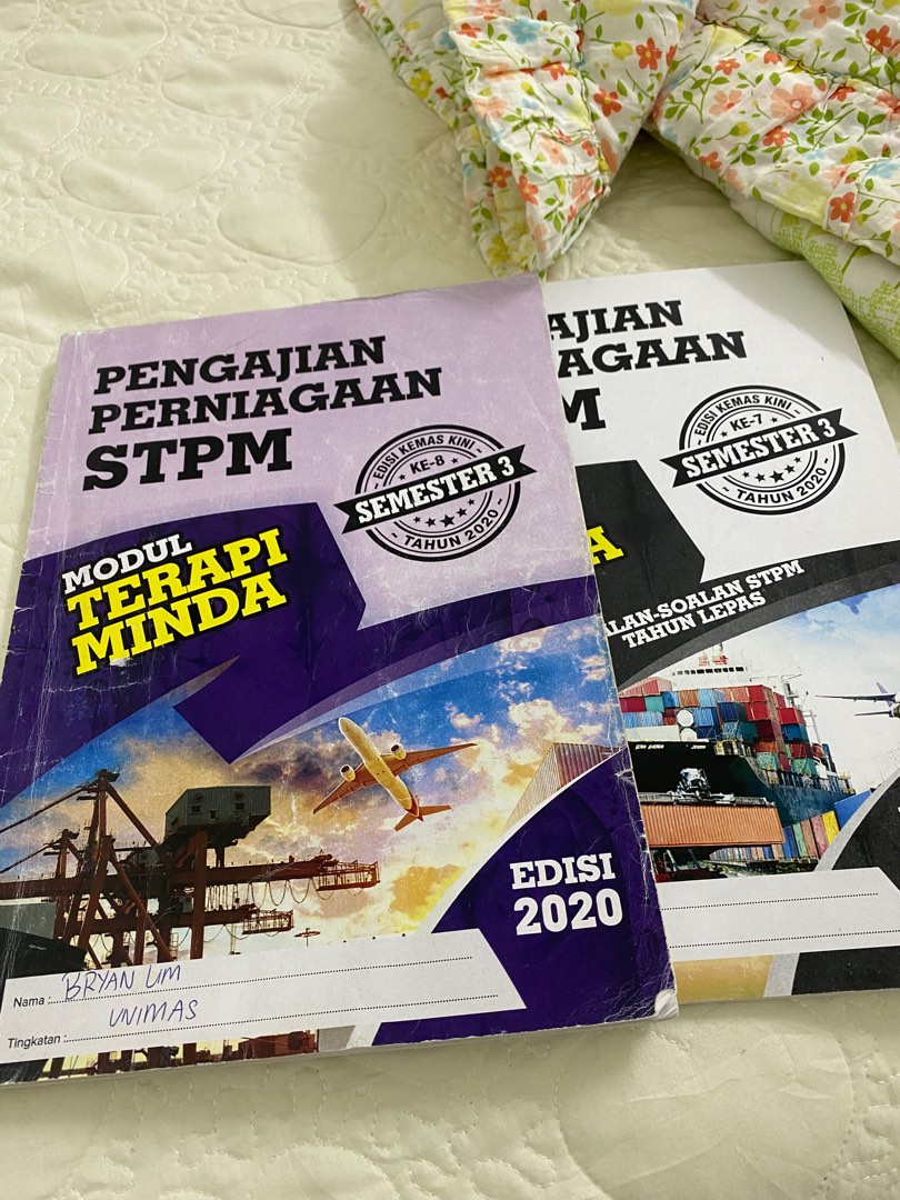 STPM MODUL TERAPI MINDA PENGAJIAN PERNIAGAAN SEM 3, Hobbies & Toys ...