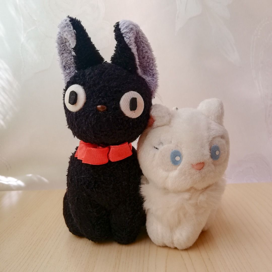 Studio Ghibli Jiji Cat Couple (Auction), Hobbies & Toys, Toys & Games ...