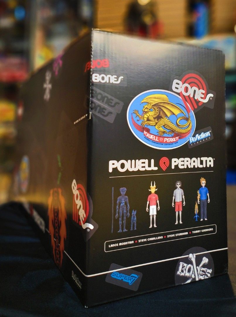 SUPER7 POWELL PERALTA PDQ ReAction Figures Full Retail box!, Hobbies ...