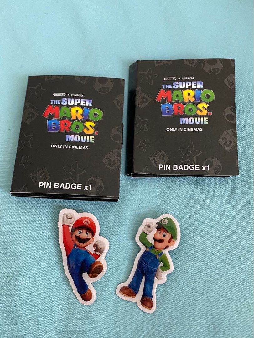 Super Mario Badge Pins, Hobbies & Toys, Collectibles & Memorabilia, Fan ...