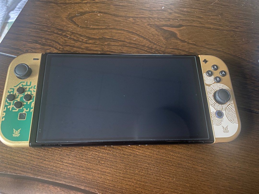 Switch Oled Zelda limited edition, Video Gaming, Video Game Consoles ...