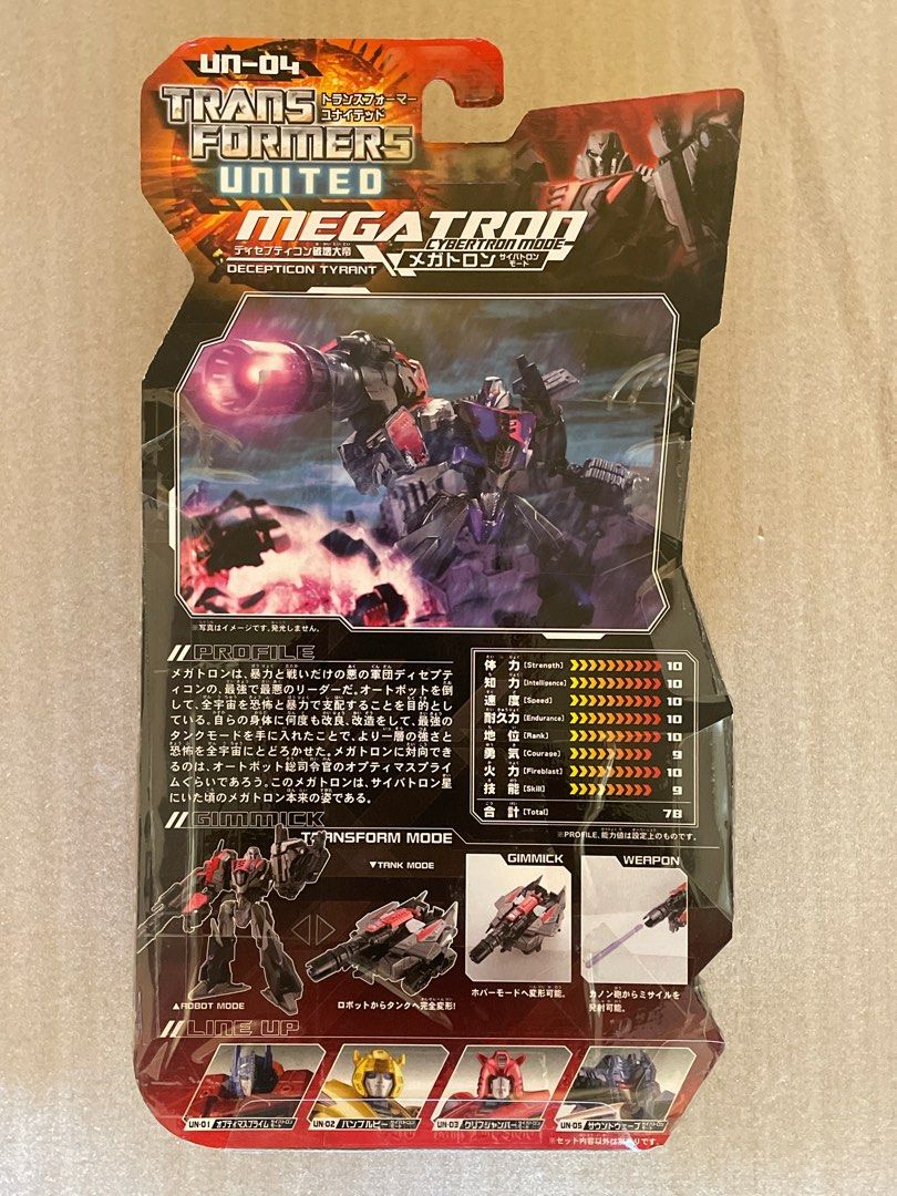 Takara Tomy - Transformers United - Laser Optimus Prime & Megatron ...