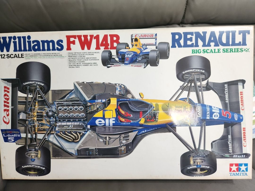 TAMIYA 1/12 Williams FW14B Renault, Hobbies & Toys, Toys & Games on ...