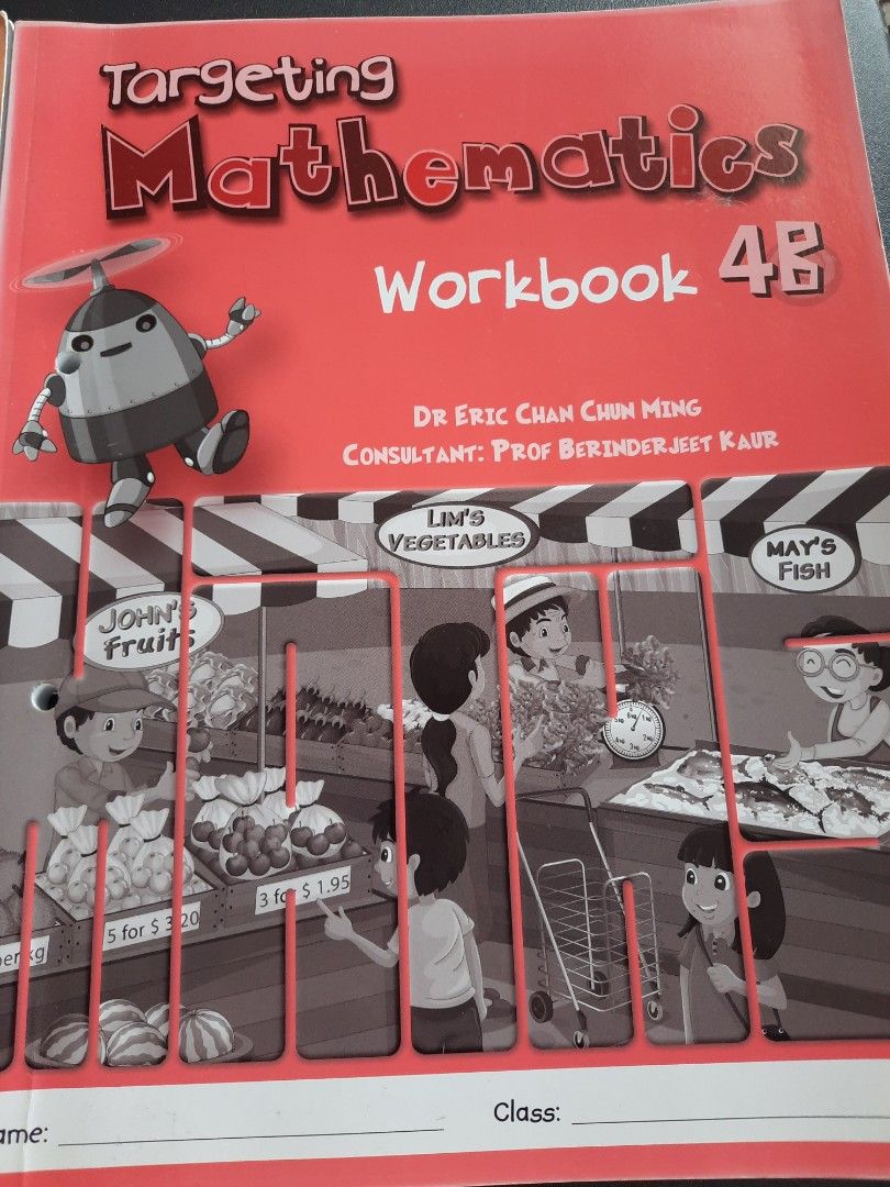 Targeting Mathematics workbook for class 4 (4B ), Hobbies & Toys, Books ...