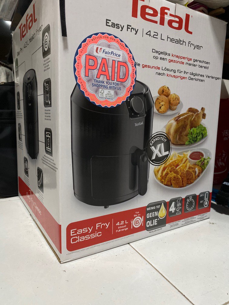 Tefal 4.2 L health fryer XL, TV & Home Appliances, Kitchen Appliances, Fryers on Carousell