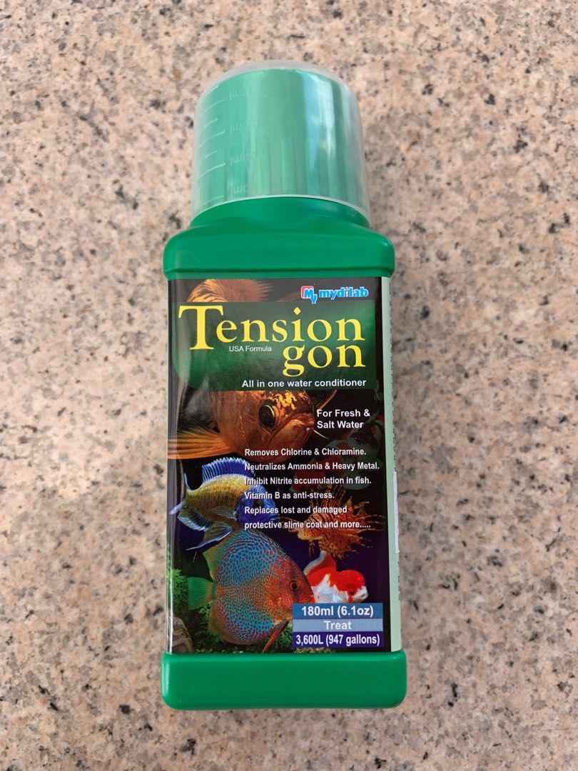 Tension Gon - Antichlorine for fish and betta, Pet Supplies, Homes ...