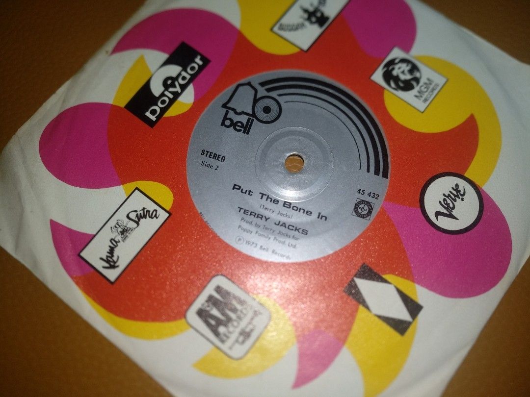 TERRY JACKS.SEASONS IN THE SUN (73年美國絕版45RPM黑膠細碟), 興趣及遊戲, 音樂、樂器 & 配件 ...