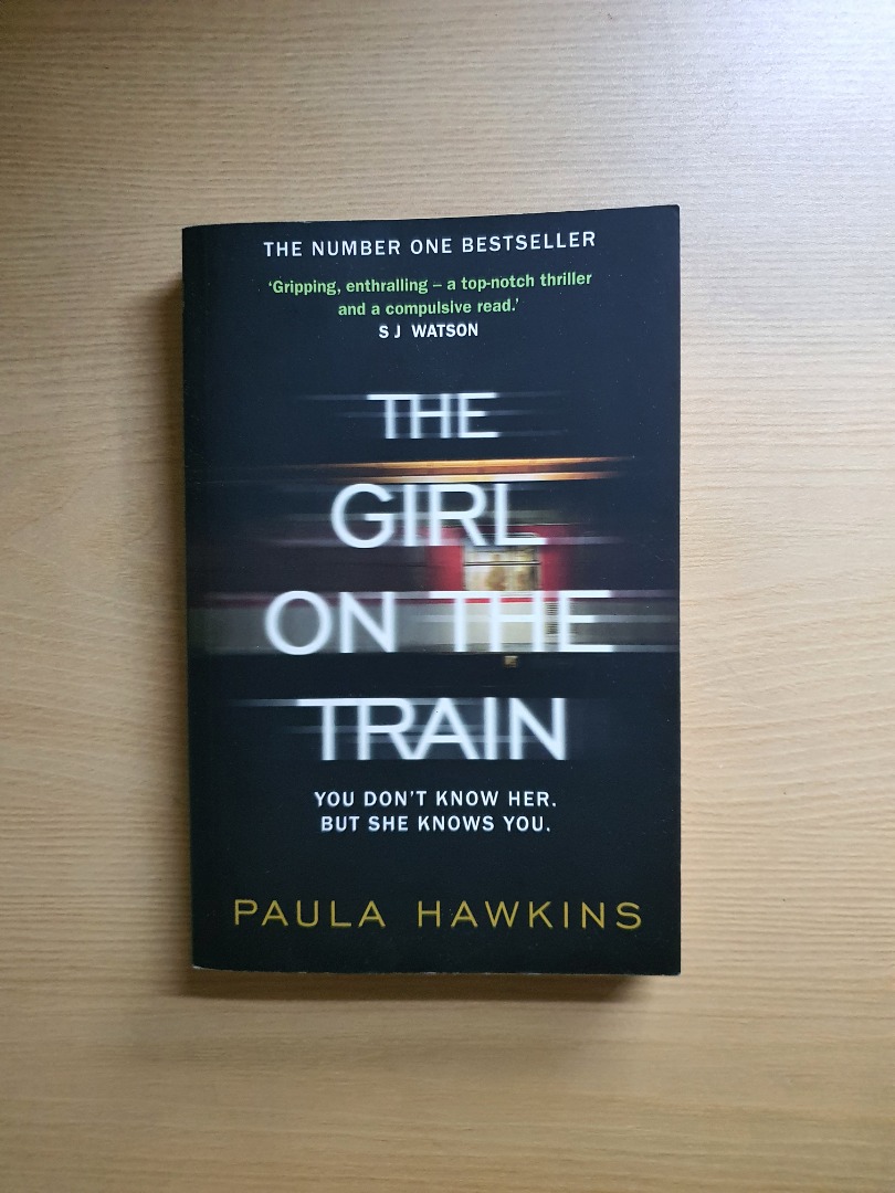 The Girl On The Train by Paula Hawkins, Hobbies & Toys, Books & Magazines, Fiction & Non-Fiction ...