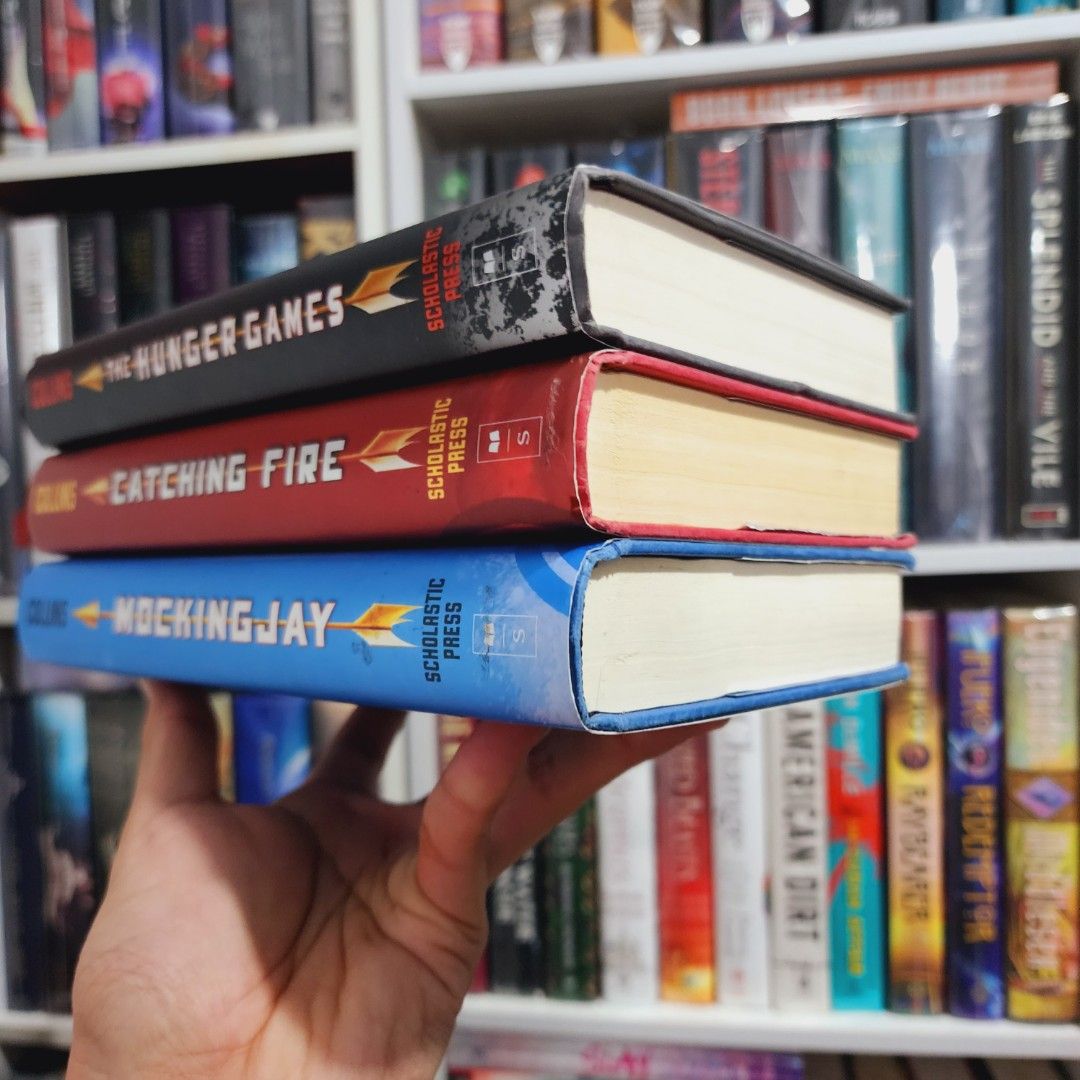The Hunger Games Trilogy by Suzanne Collins (Hardbound) on Carousell
