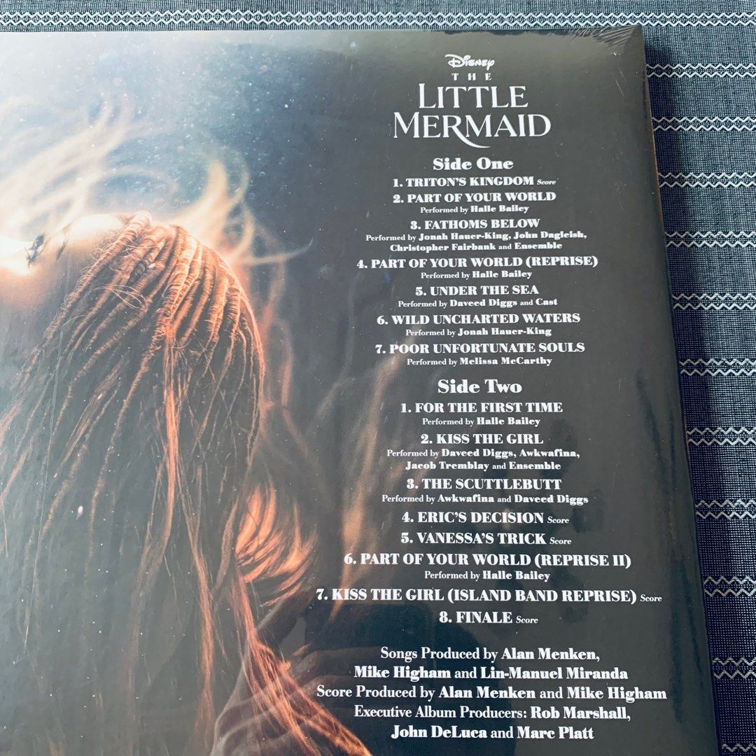 The Little Mermaid - Original Motion Picture Soundtrack [12 Inch Analog ...