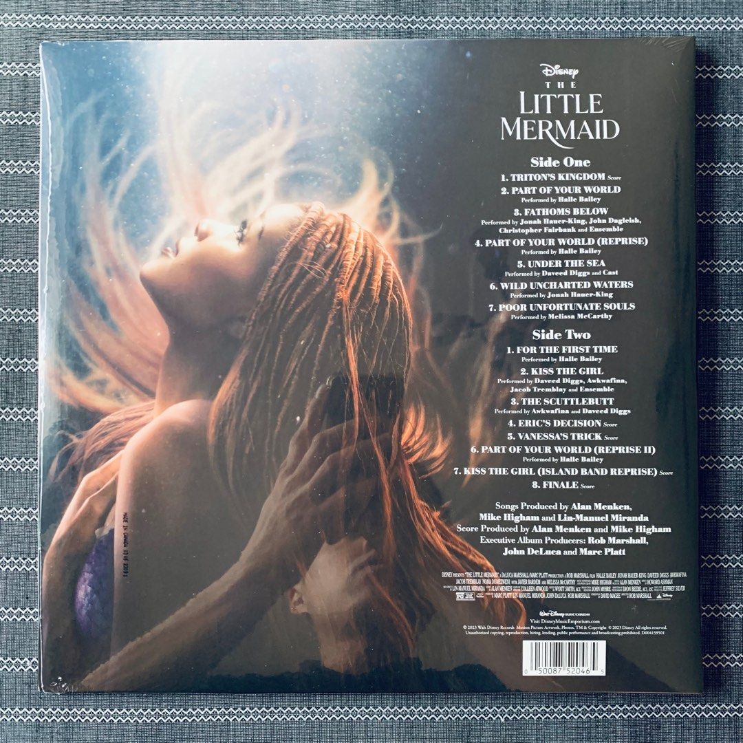 The Little Mermaid - Original Motion Picture Soundtrack [12 Inch Analog ...