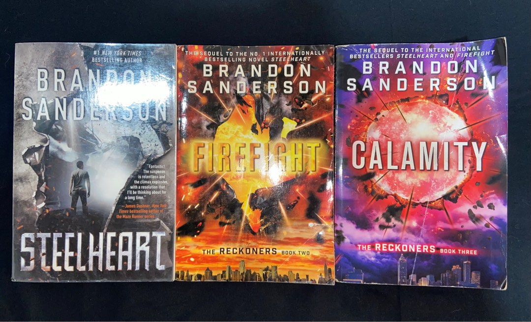 The Reckoners Trilogy - Brandon Sanderson on Carousell