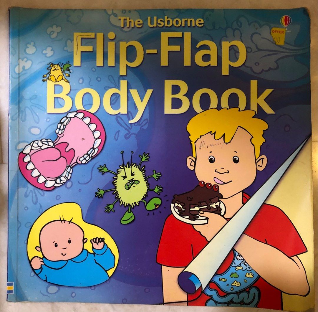 The Usborne Flip Flap Body Book, Hobbies & Toys, Books & Magazines ...