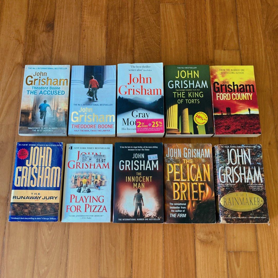 Tom Clancy, Dan Brown, John Grisham ($2 to $10), Hobbies & Toys, Books ...