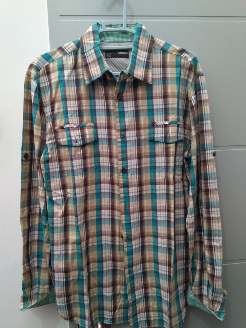 Tomboli kemeja, Men's Fashion, Tops & Sets, Formal Shirts on Carousell