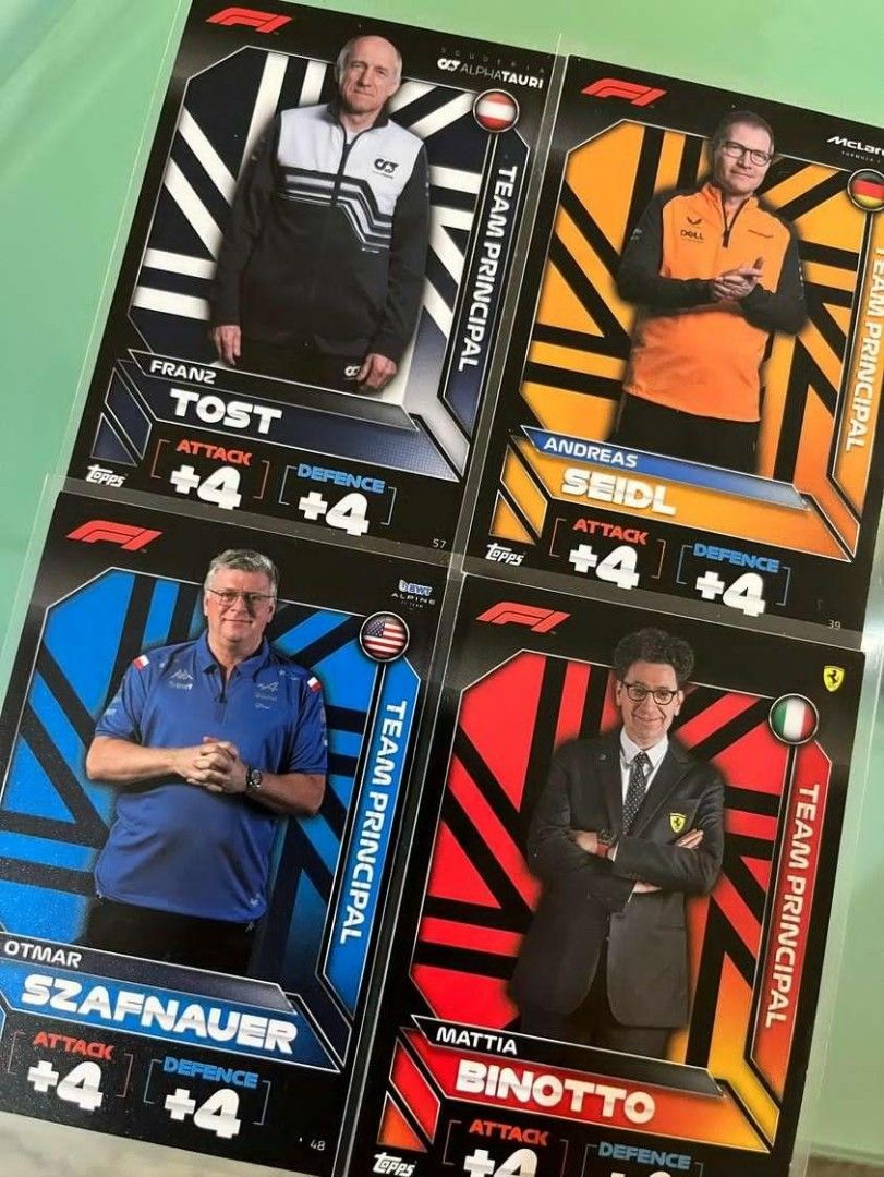 Topps F1 turbo attax cards, Hobbies & Toys, Memorabilia & Collectibles ...