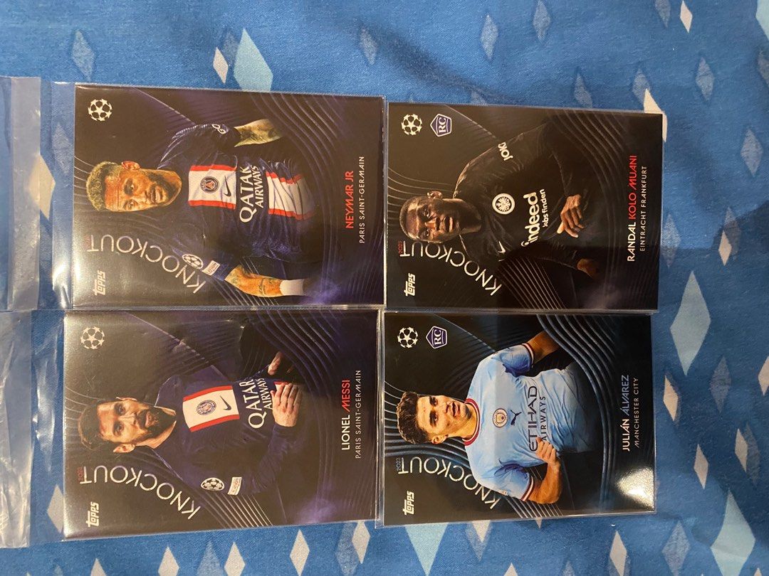 Topps UCL Knockout Cards, Hobbies & Toys, Toys & Games on Carousell