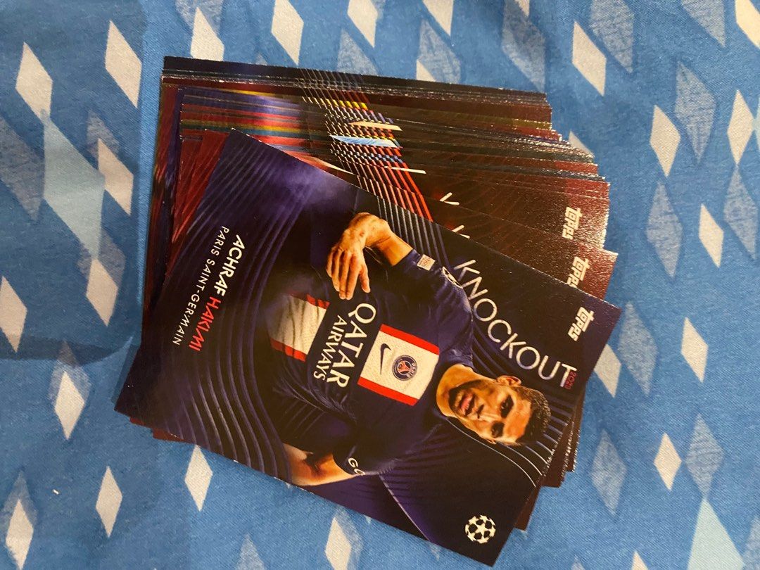 Topps UCL Knockout Cards, Hobbies & Toys, Toys & Games on Carousell