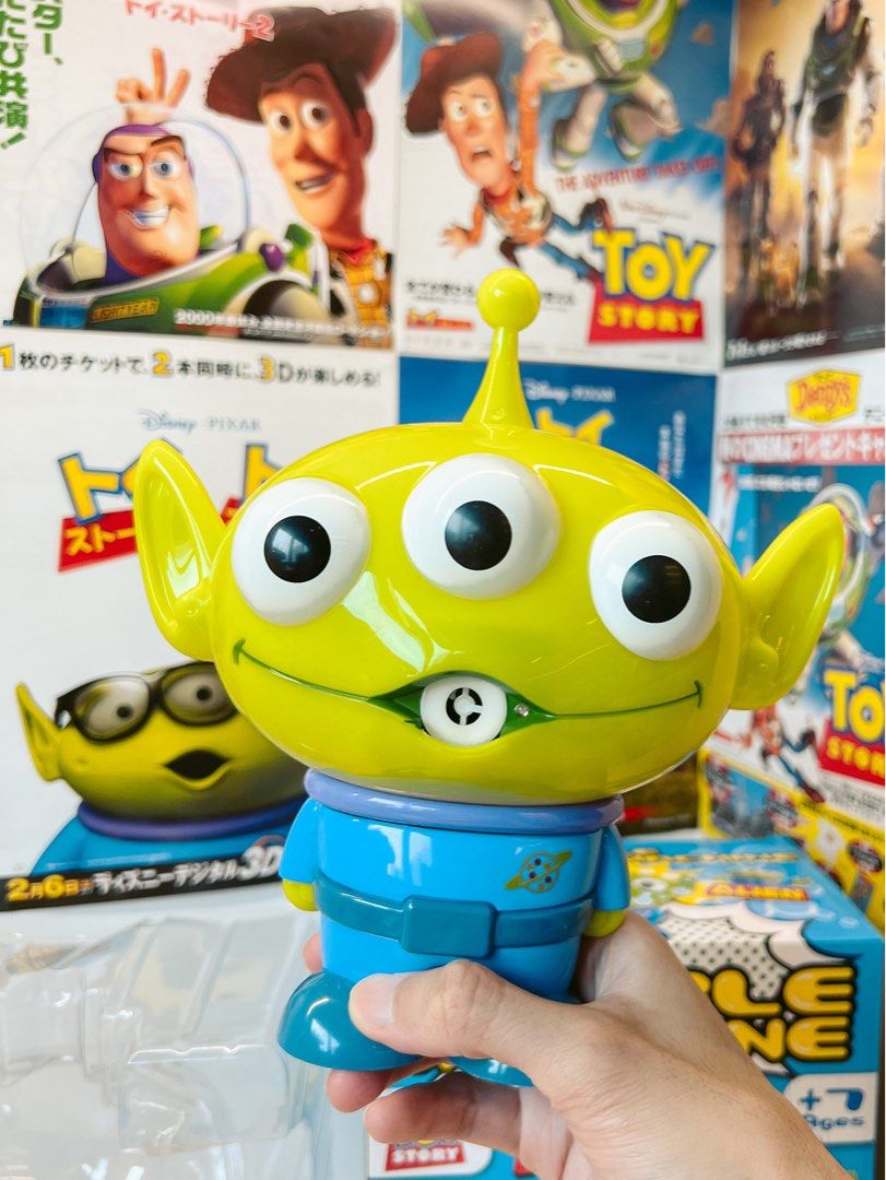 Toy Story Alien Bubble Machine, Hobbies & Toys, Toys & Games on Carousell