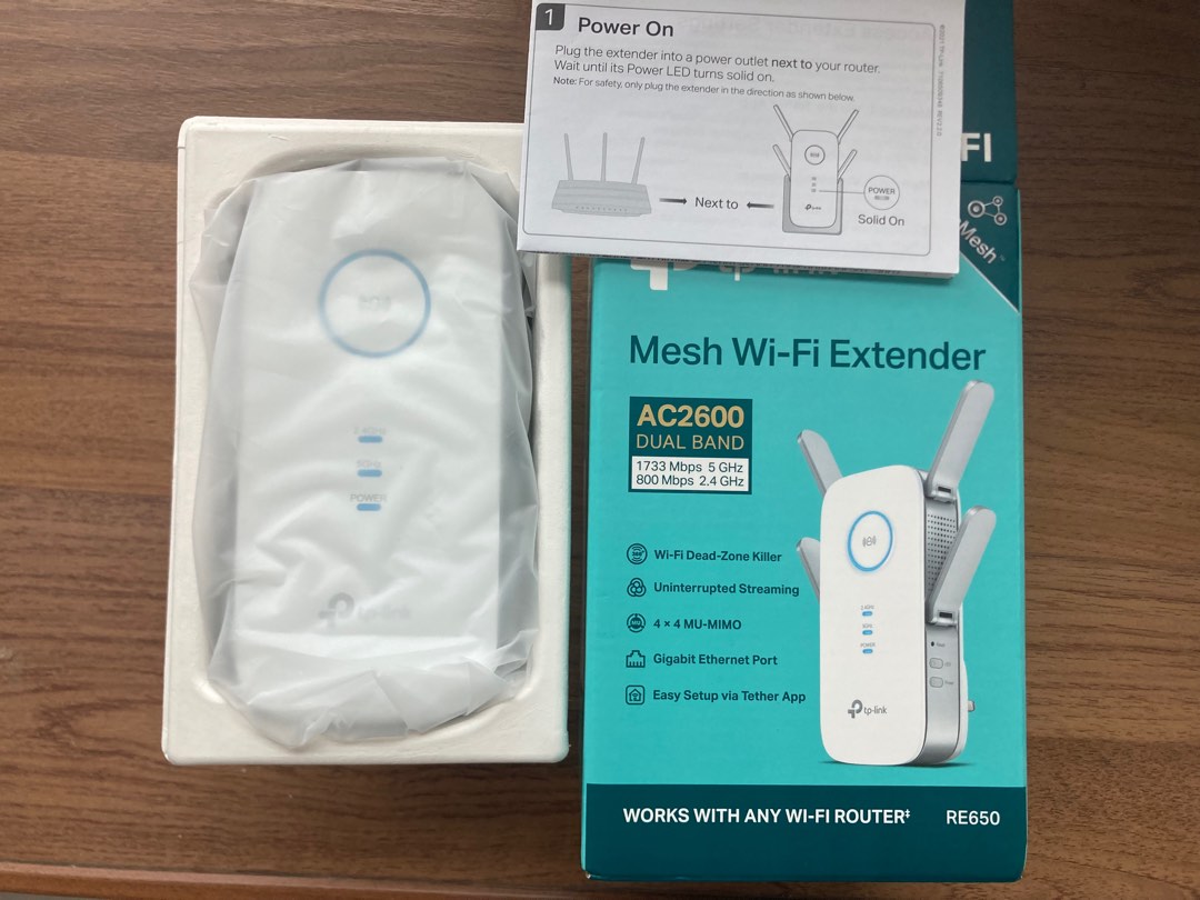 Tp Link Mesh Wifi Extender Re Computers Tech Parts Accessories Networking On Carousell