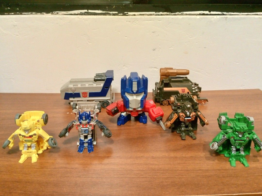 Transformers set mini bots on Carousell