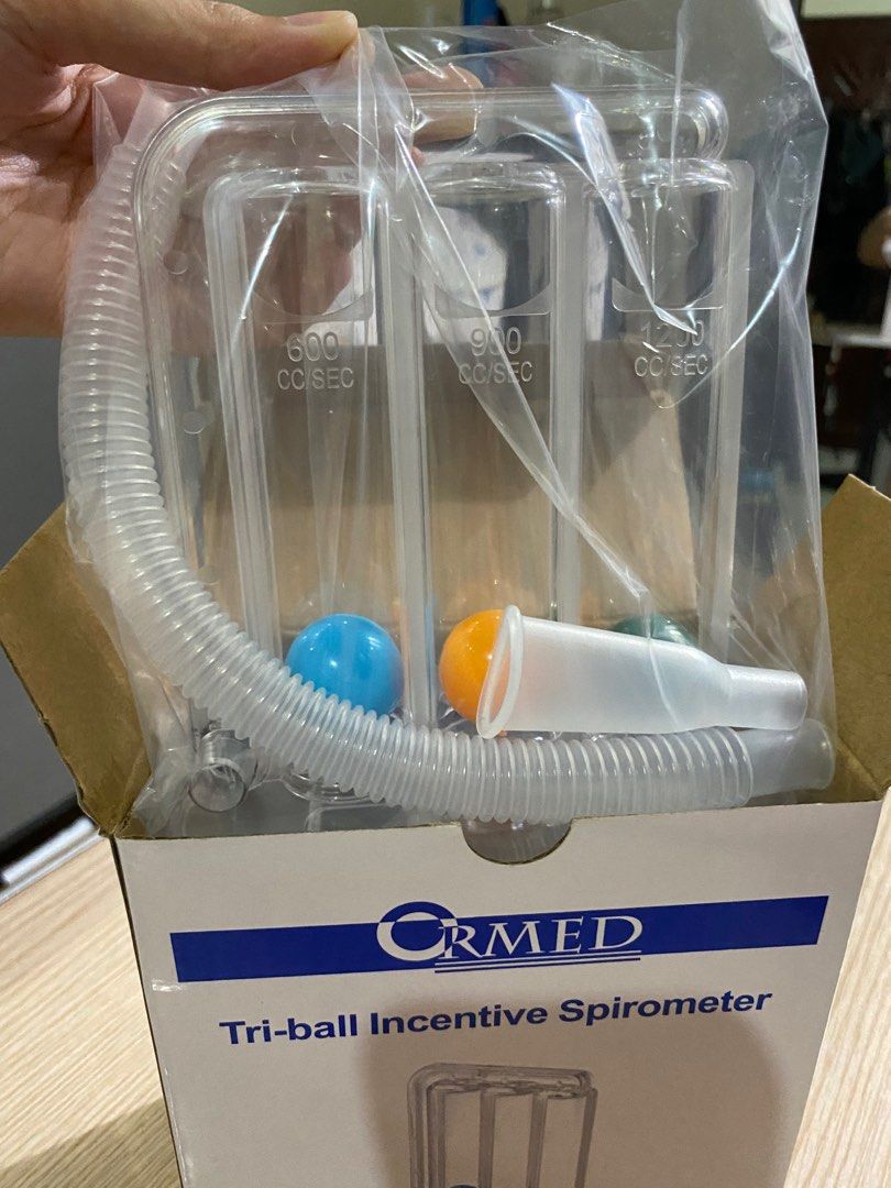 Tri-ball Incentive Spirometer on Carousell