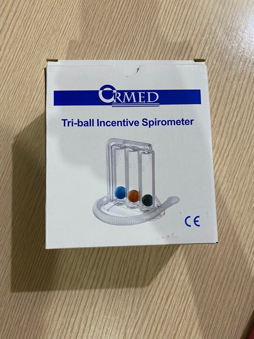 Tri-ball Incentive Spirometer on Carousell