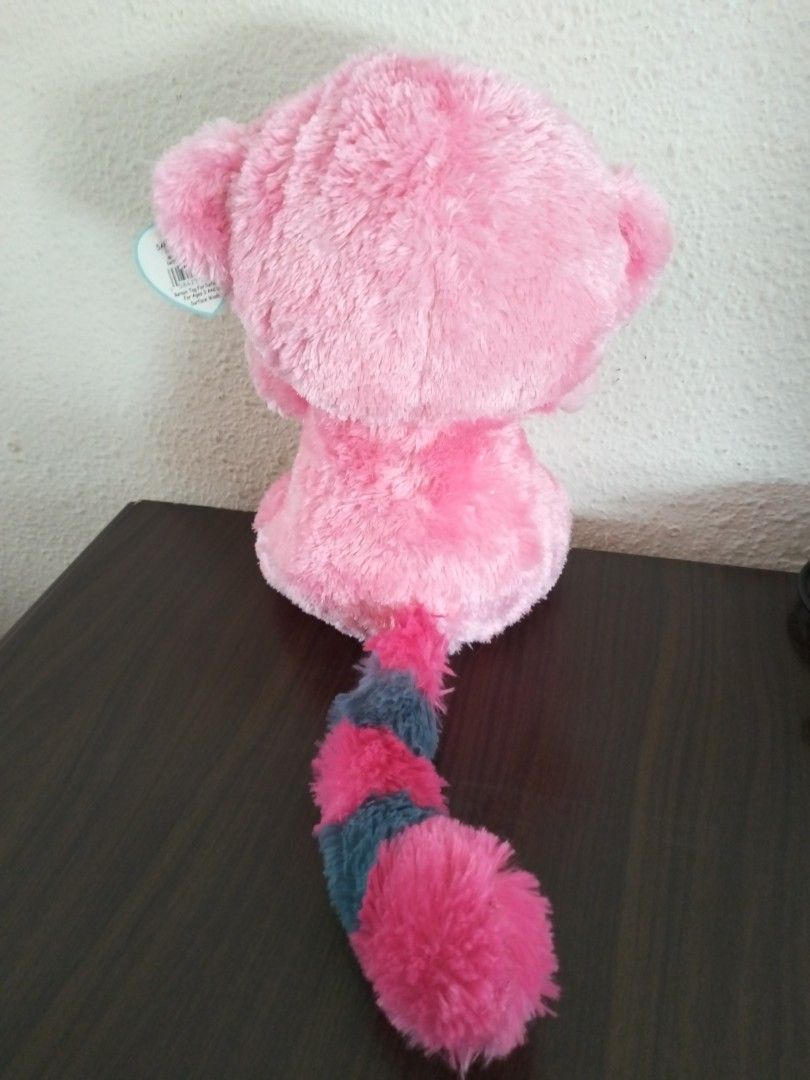 TY Beanie Boo Pink Banded Lemur Stuffed Animals/ Toy, Hobbies & Toys ...