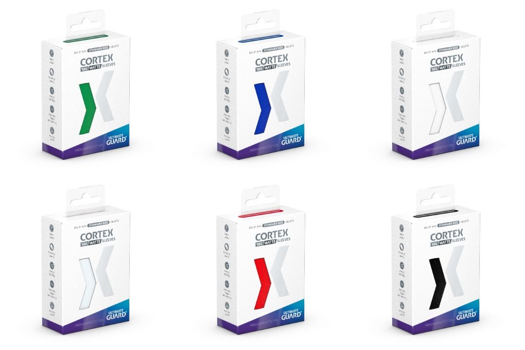 Ultimate Guard Cortex Sleeve 100 Matte Standard Size 66 x 91mm, Hobbies ...