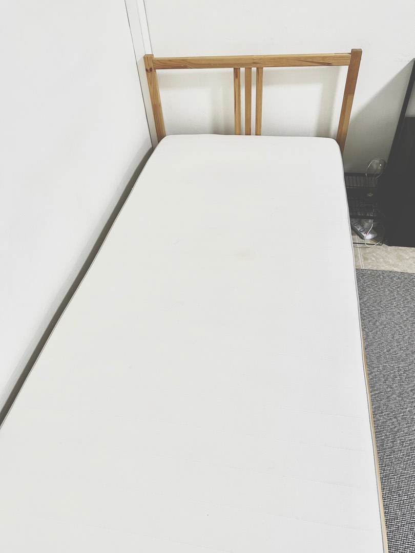 Used but in good condition Bed frame and Matress, Furniture & Home ...