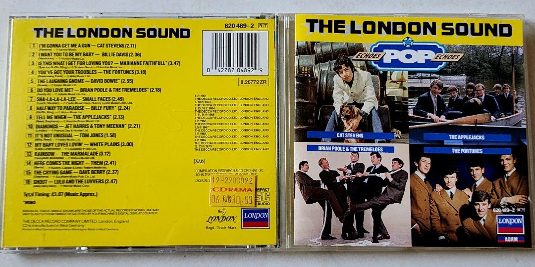 Various Artists ~ The London Sound ( MADE IN WEST GERMANY ) CD, Hobbies ...