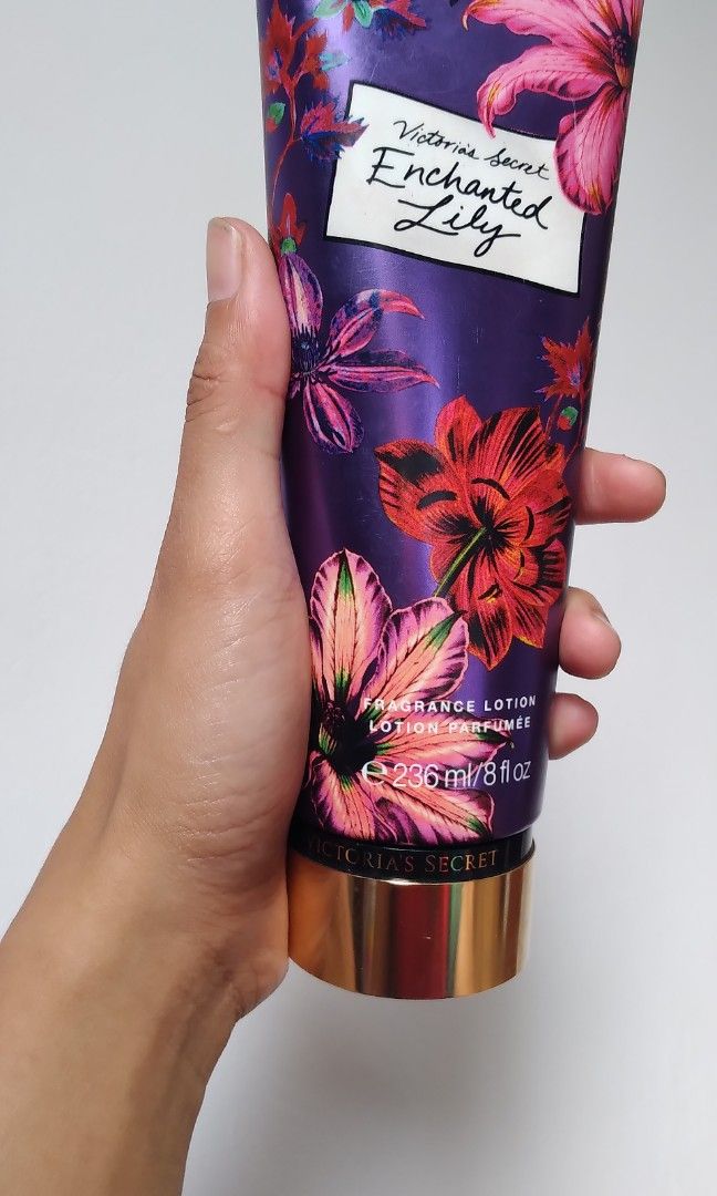 Victoria's secret enchanted lily lotion on Carousell