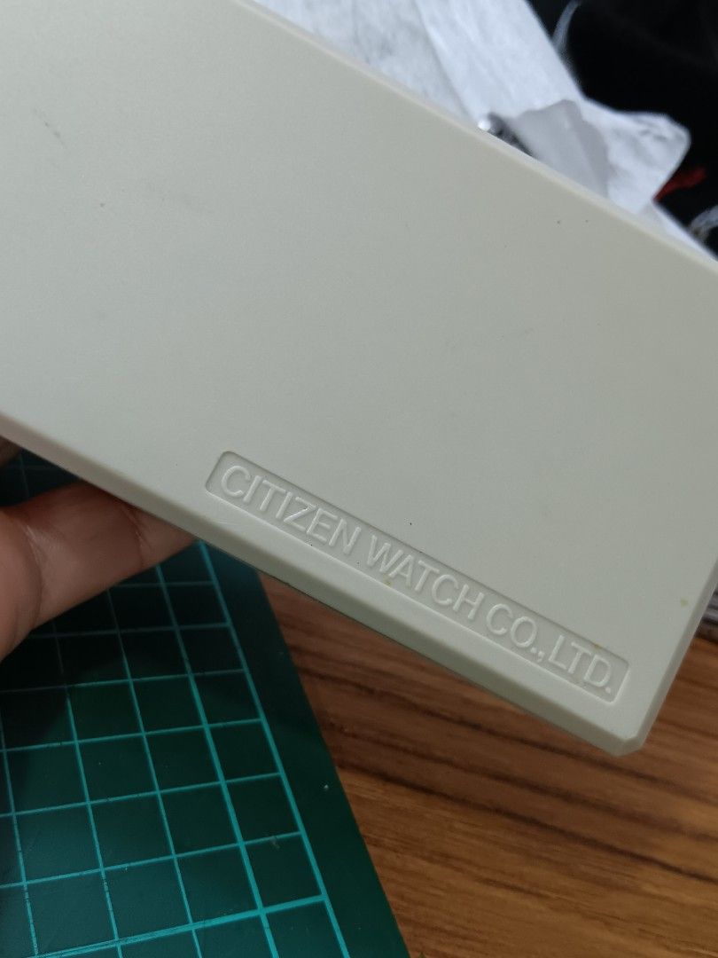 Vintage Citizen watch box Japan, Hobbies & Toys, Collectibles ...