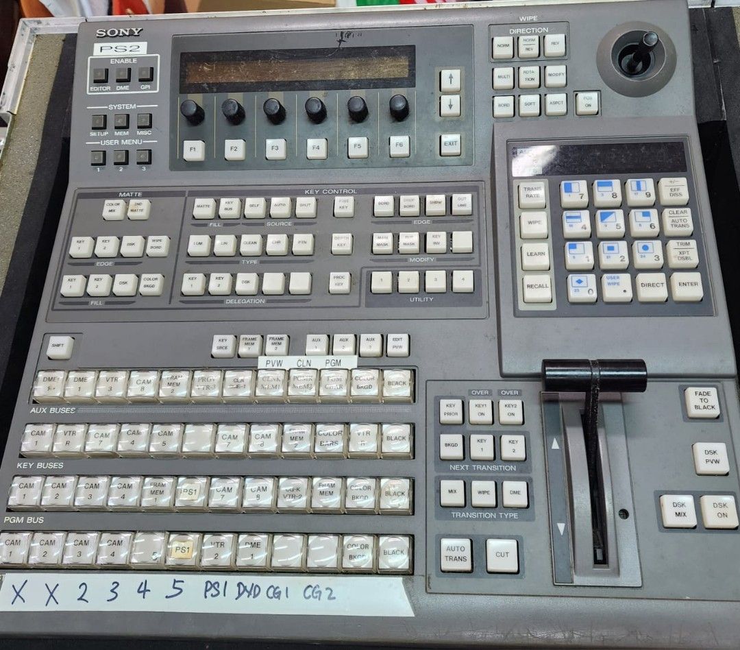 Vintage video mixer, Computers & Tech, Parts & Accessories, Computer ...