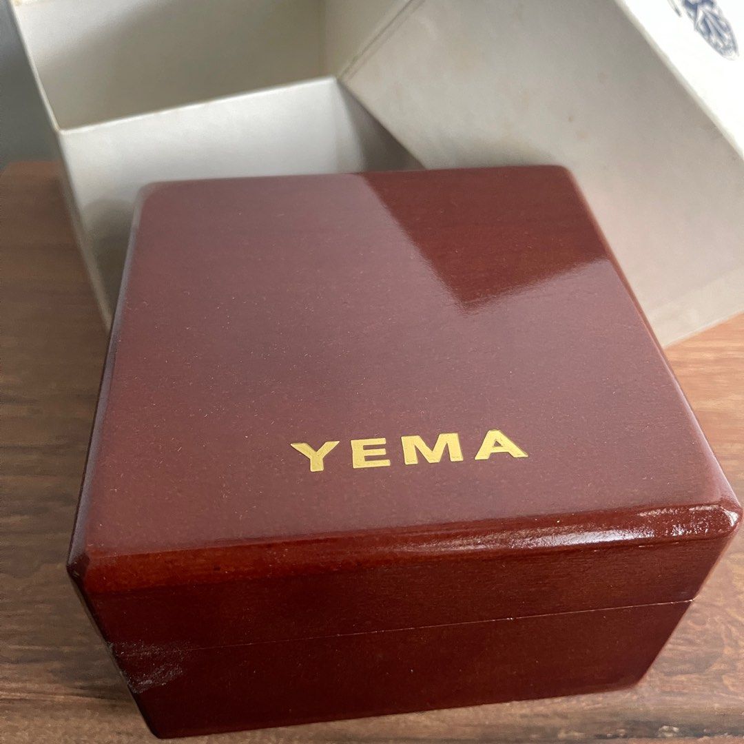 Vintage Yema Cap Horn wood watch box YM929, Luxury, Watches on Carousell