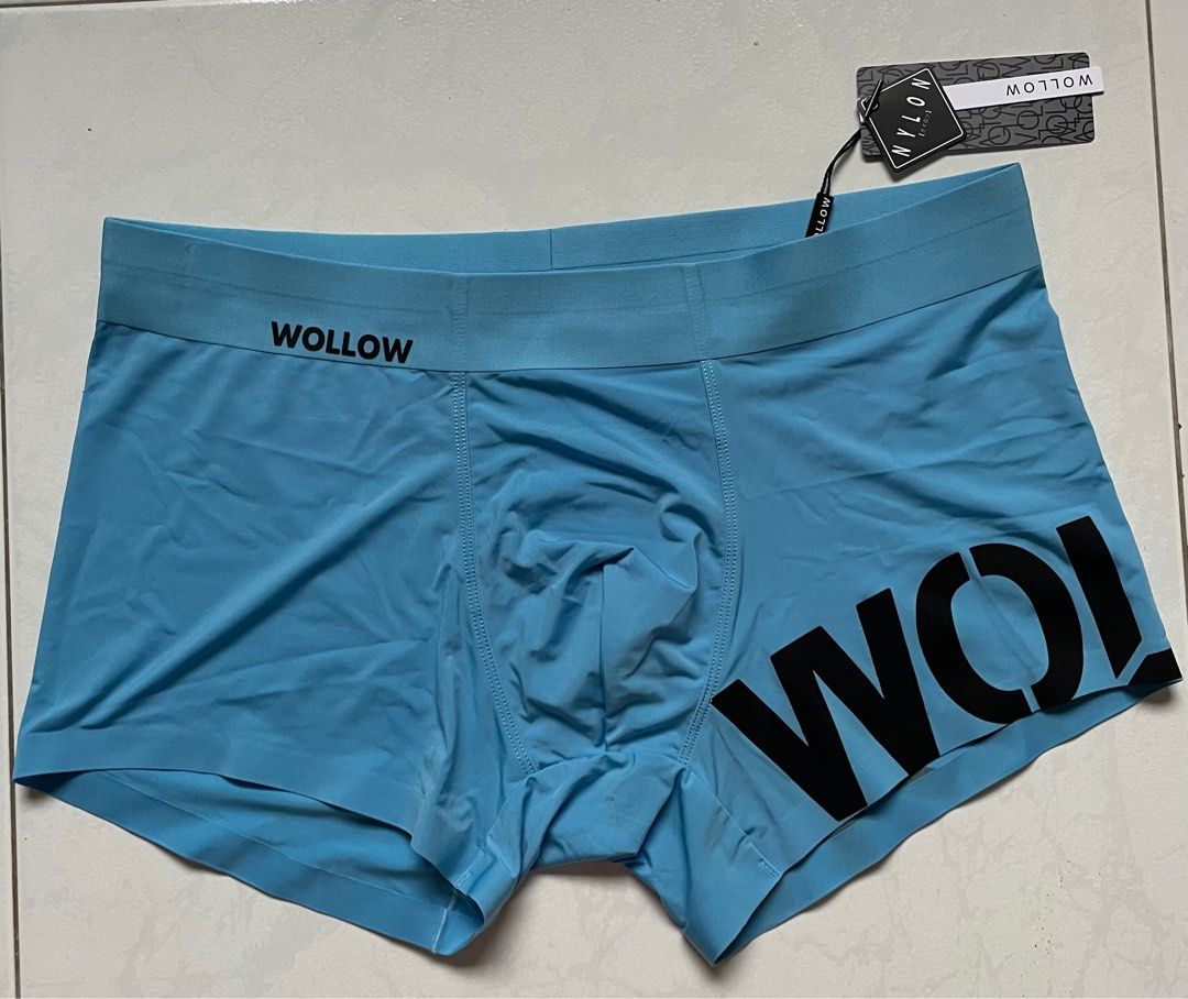 Wollow Men's Underwear Briefs Boxer Square Cut Seamless Super Soft Fabric, Men's Fashion ...