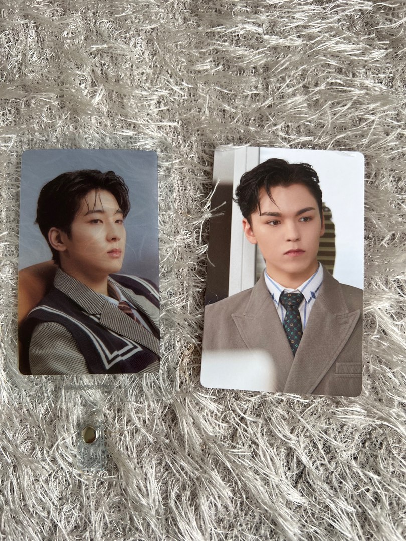 Wonwoo phonetab & Woozi PC Seventeen FML POB on Carousell