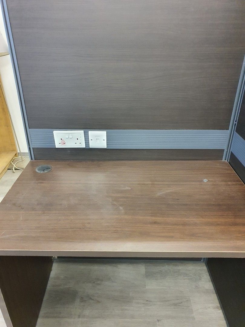 Workstation for 6 pax, Furniture & Home Living, Furniture, Tables ...