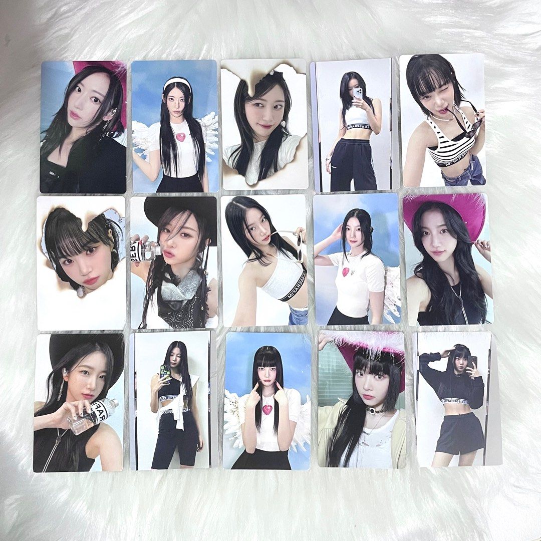 WTS LESSERAFIM Unforgiven Photobook Compact Album Photocards Kpop Pcs ...