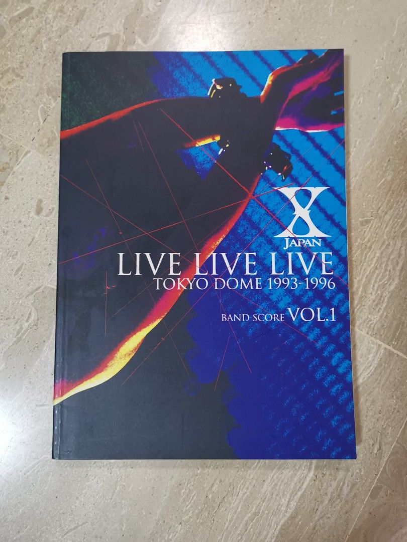 X Japan official scorebook, Hobbies & Toys, Music & Media, Music Scores ...