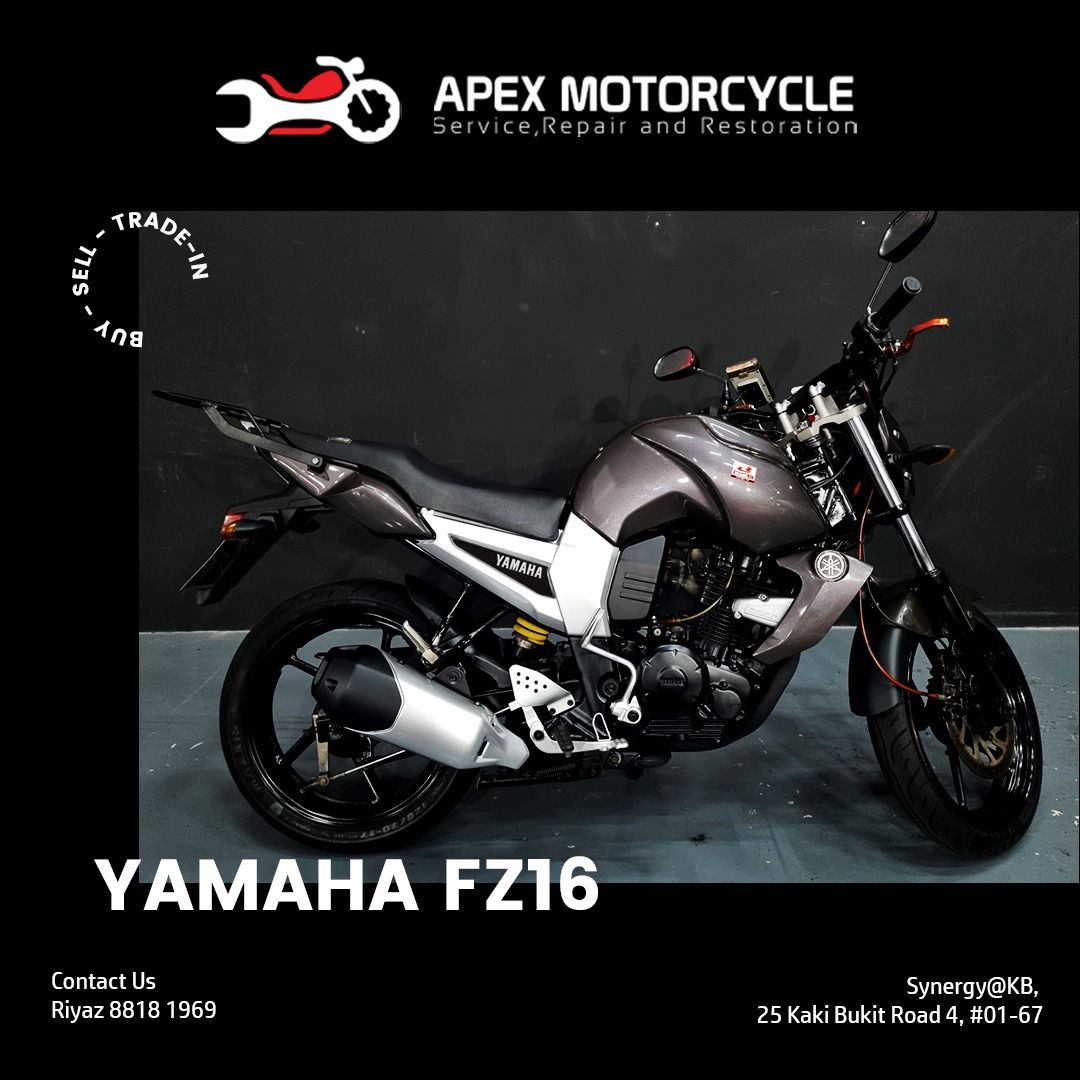 Yamaha FZ16, Motorcycles, Motorcycles for Sale, Class 2B on Carousell