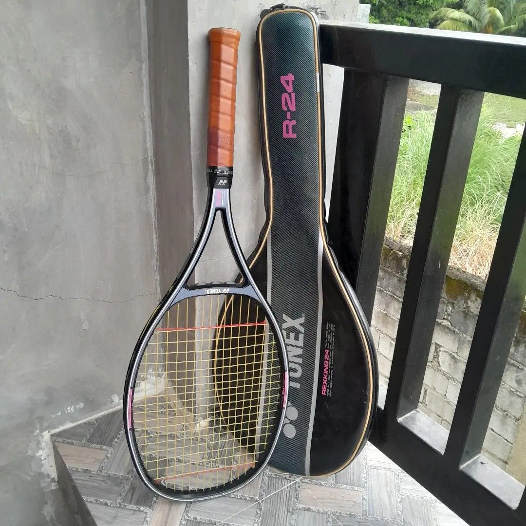 Yonex Tennis Racket with Yonex Bag on Carousell