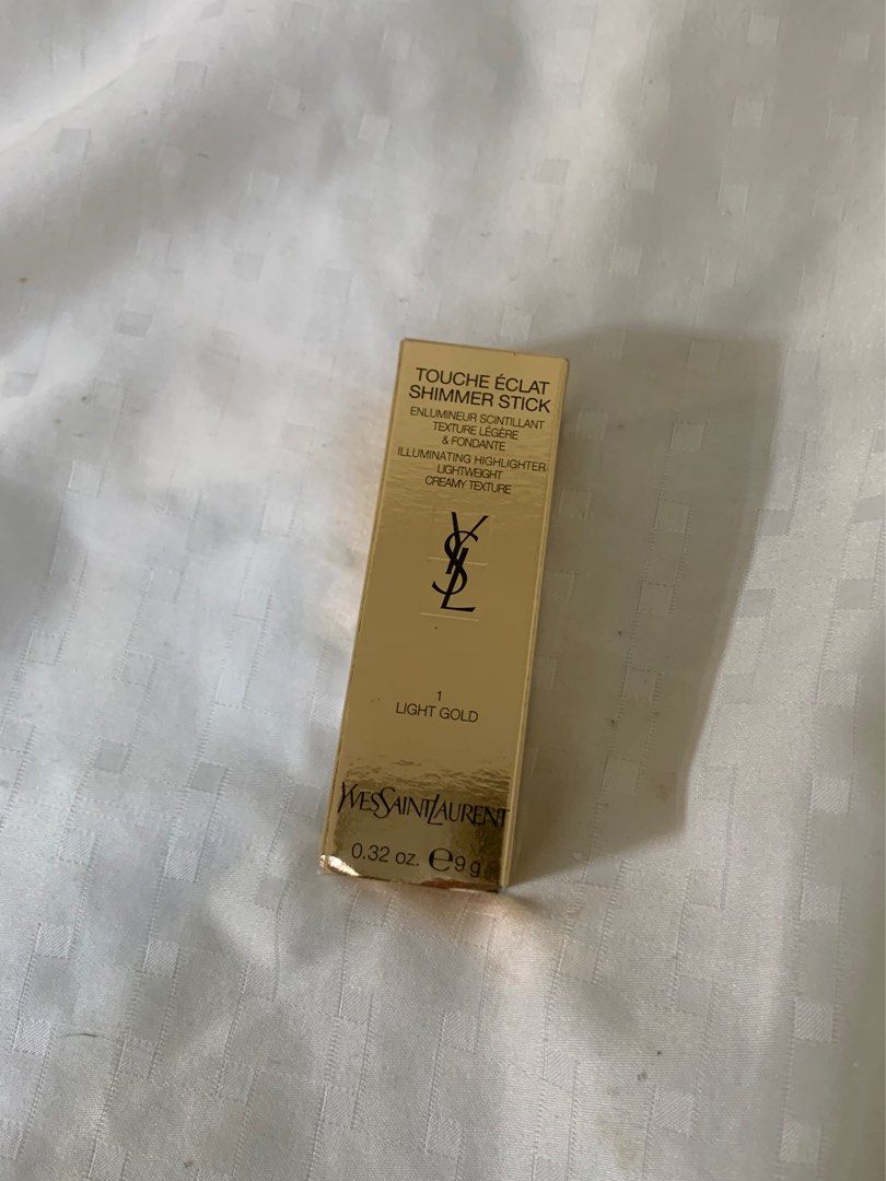 YSL Touche Éclat Shimmer Stick (Light Gold 1) on Carousell