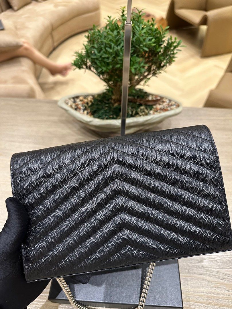 YSL WOC BLACK, Luxury, Bags & Wallets on Carousell