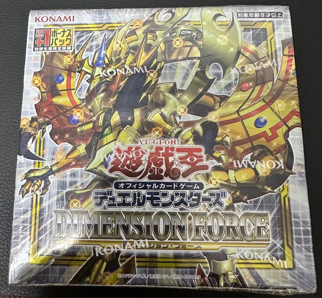 Yugioh Dimension Force OCG booster box sealed Japanese, Hobbies & Toys ...