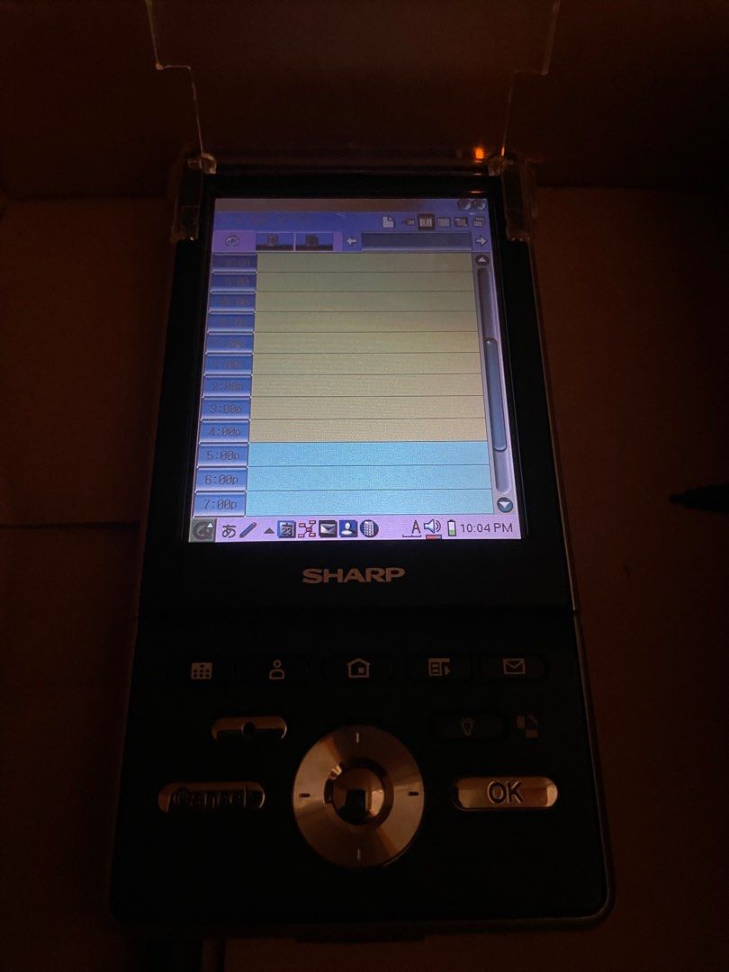 夏普Zaurus SL6000L 掌上型電腦 SHARP SL-6000L PDA 二手 拍戲道具 收藏 零件機, 手機及配件, 平板電腦 ...
