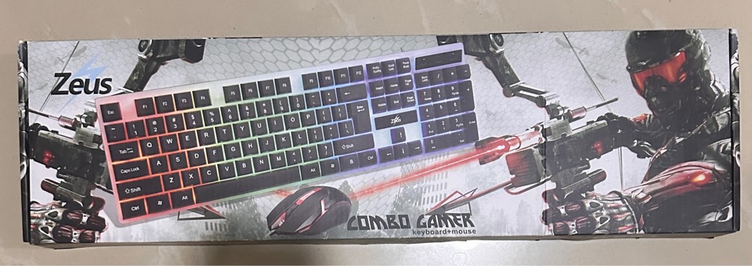 Zeus Combo Gamer Keyboard , Computers & Tech, Parts & Accessories ...