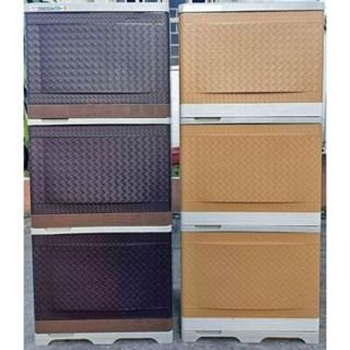 ZOOEY STARBOX TRIO RATTAN (Plastic Cabinet/Wardrobe Cabinet/Clothes ...
