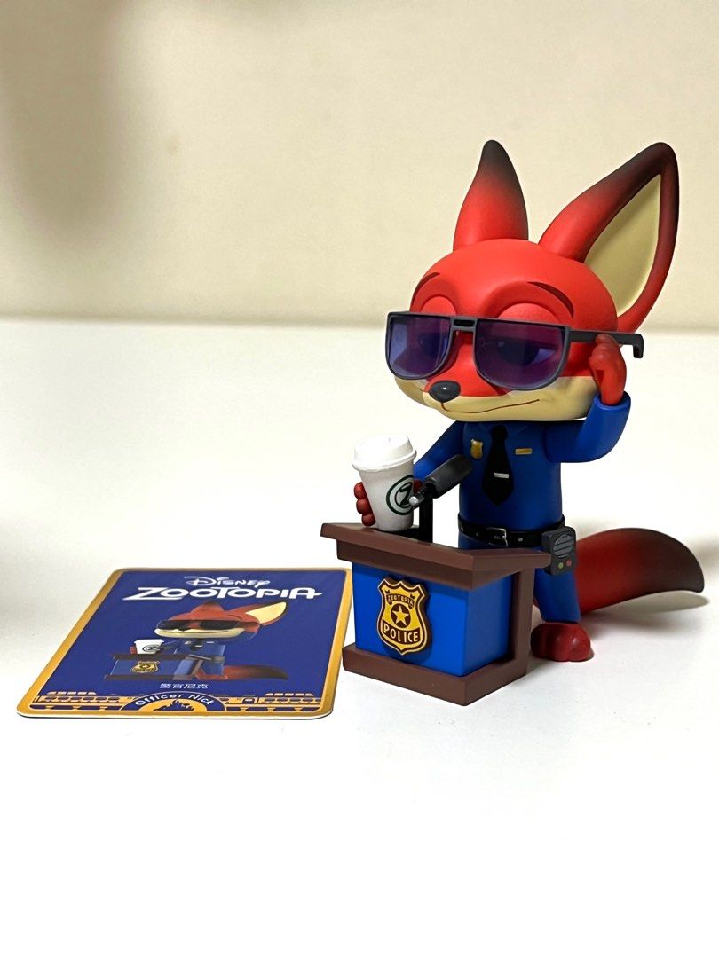 Zootopia Officer Nick Pop Mart, Hobbies & Toys, Toys & Games on Carousell