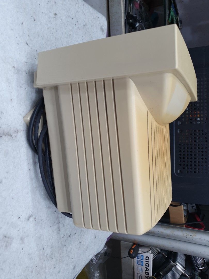 10" super VGA Monochrome CRT monitor, Computers & Tech, Parts ...